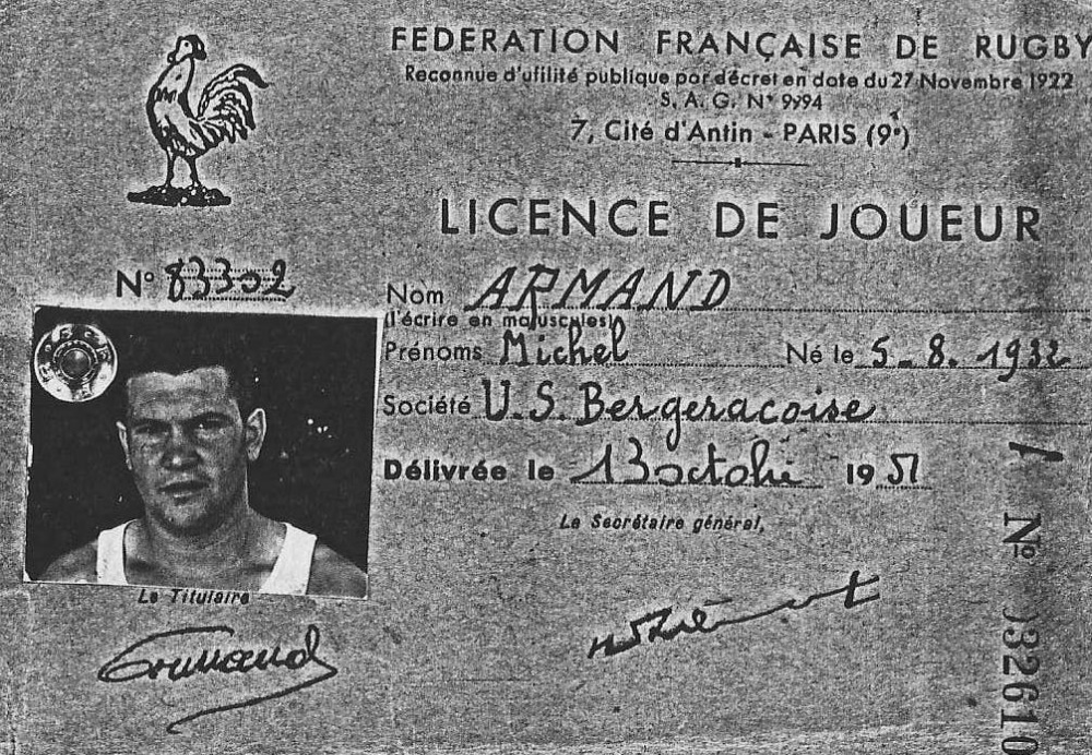 US Bergerac Rugby » 1951.1952 Les effectifs