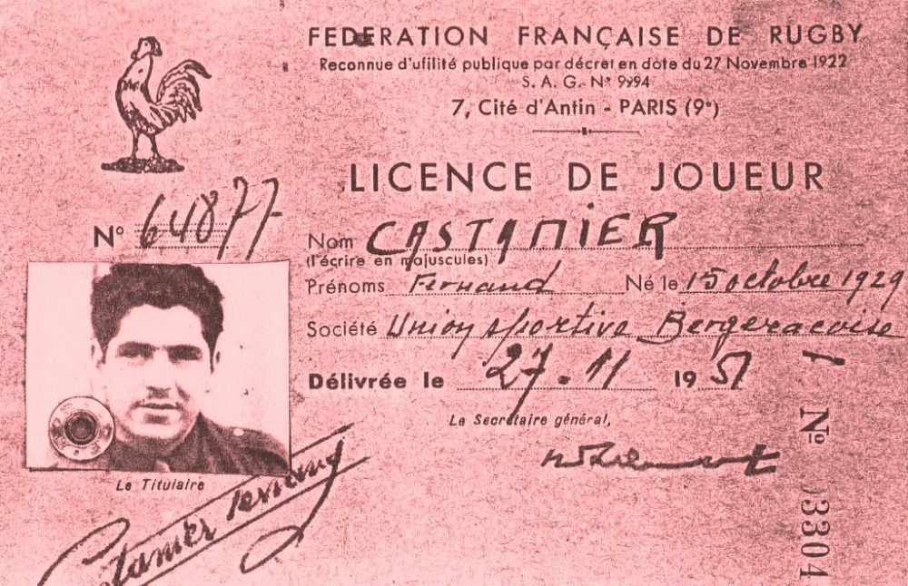 US Bergerac Rugby » 1951.1952 Les effectifs